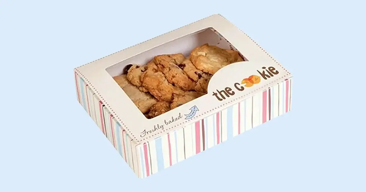 Bespoke Cookie Boxes with Clear Windows | PP UK