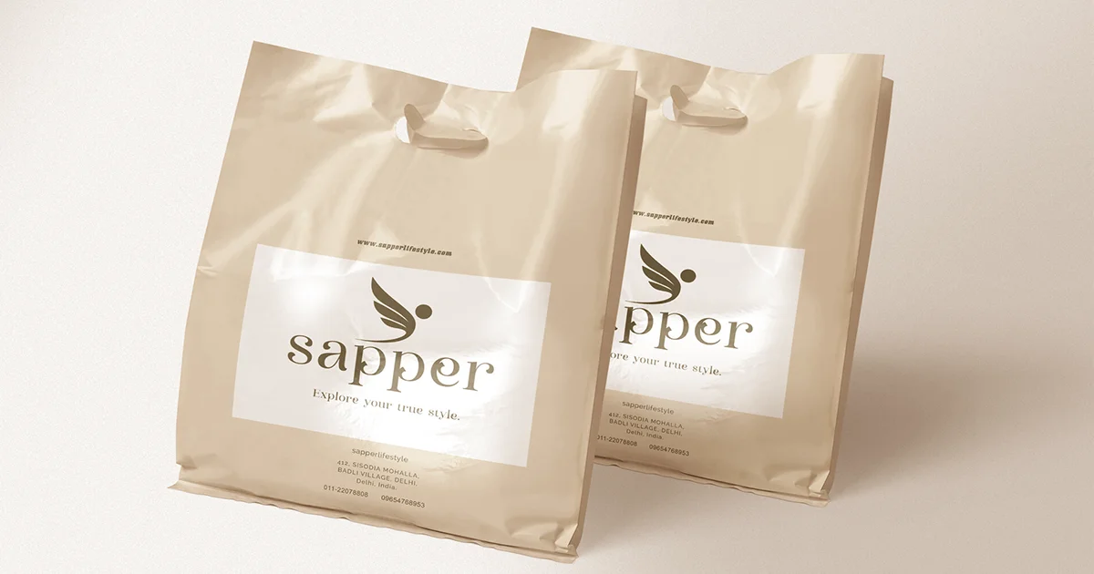 Bespoke Plastic Bags – Durable | PackagingPrinting UK